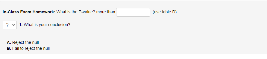 Solved In-Class Exam Homework: Use the following to answer | Chegg.com