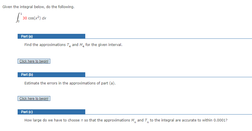 Solved Given the integral below, do the following. | Chegg.com
