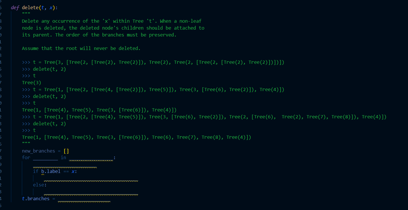 Solved please help me fill out the code in python :) | Chegg.com