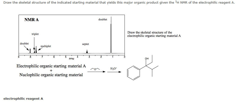 Solved Draw the skeletal structure of the indicated starting | Chegg.com