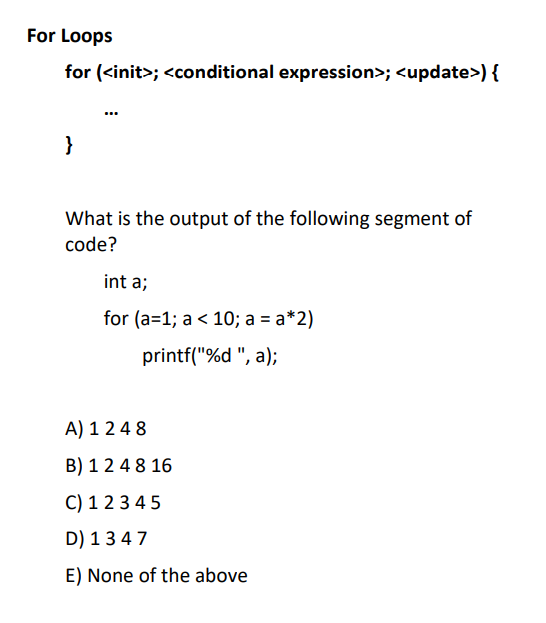 Solved Shorthand Statements ++; ; While | Chegg.com