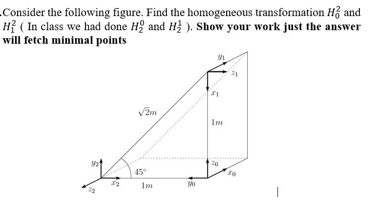 Solved Consider the following figure. Find the homogeneous | Chegg.com