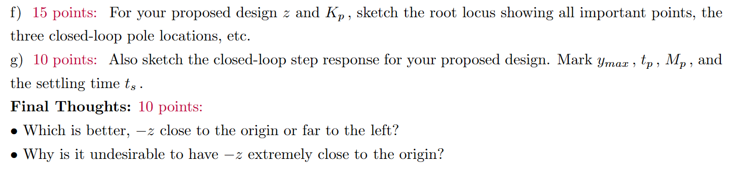 Solved Step III: To achieve all of the design objectives, we | Chegg.com