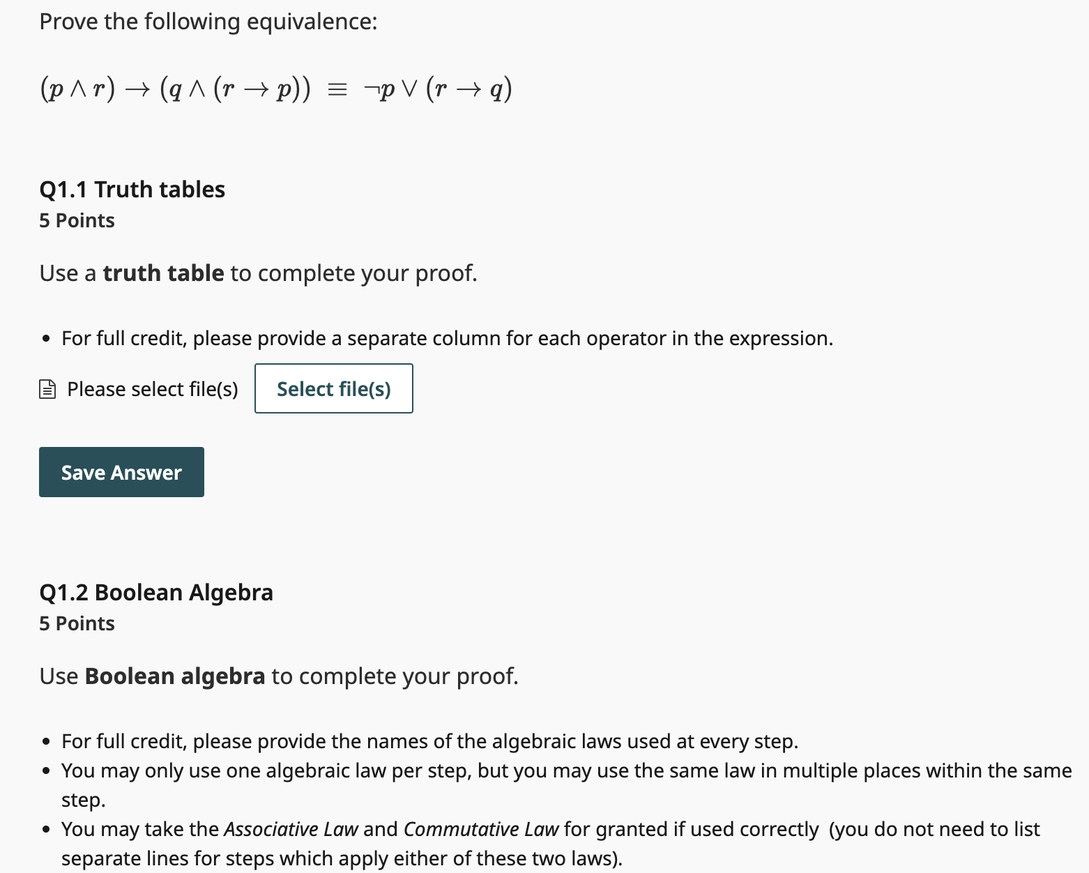 Solved Prove the following | Chegg.com