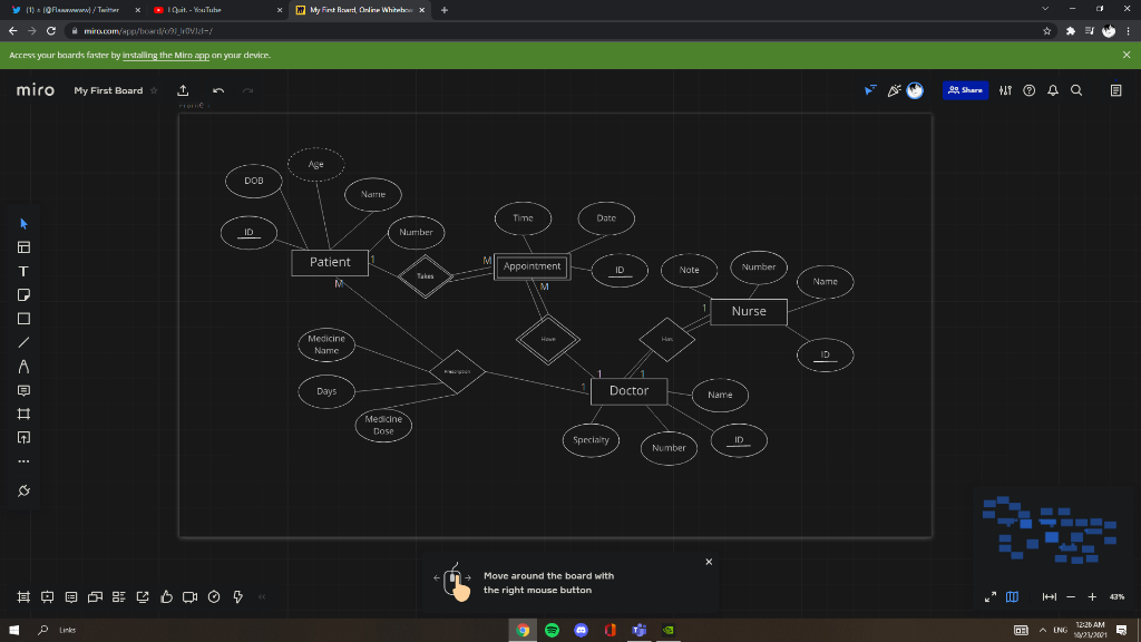 Solved Map the ERD to a relational schema; identify the | Chegg.com