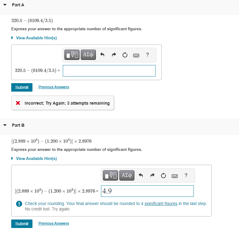 Solved Express your answer to the appropriate number of | Chegg.com