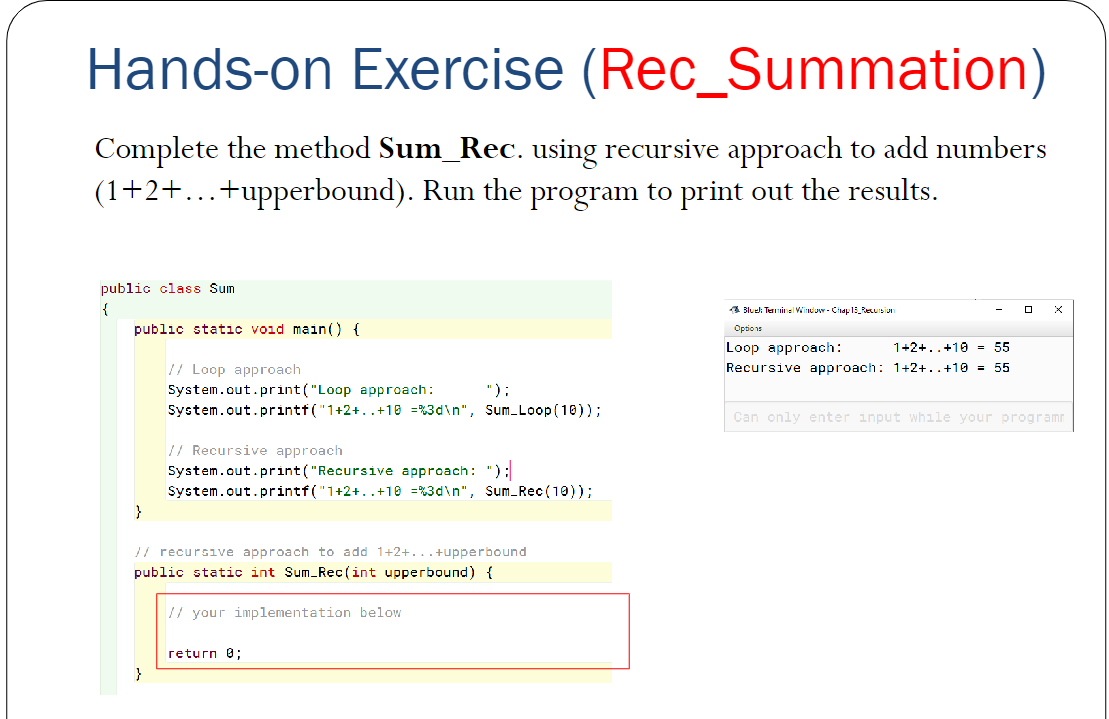 Solved Hands-on Exercise (GUI_MyFrame_EventHandling In the | Chegg.com