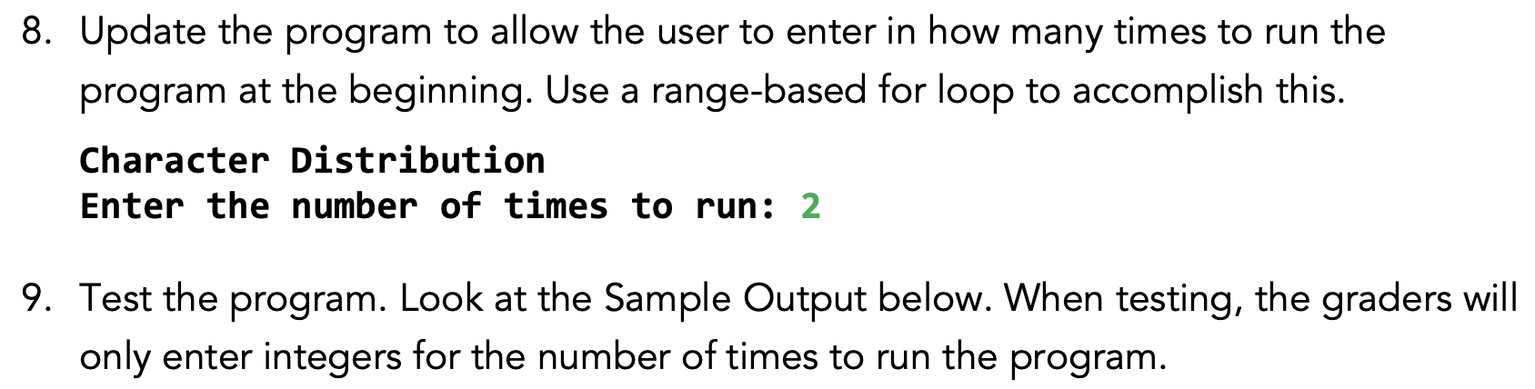 Solved 3. Create a variable (str) that contains the letters | Chegg.com