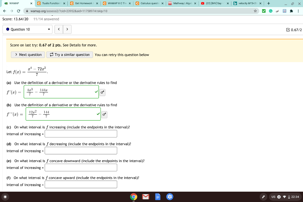 Solved WAMAP х C Tuulis Function Get Homework I X C WAMAP X | Chegg.com