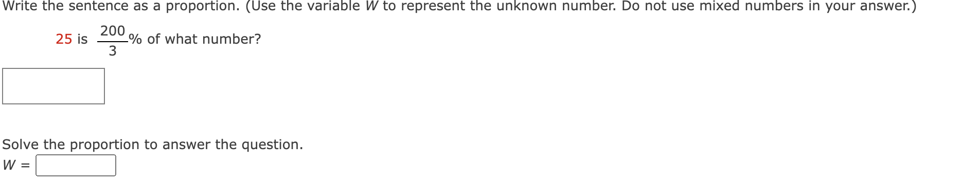 Solved Write the sentence as a proportion. (Use the variable | Chegg.com