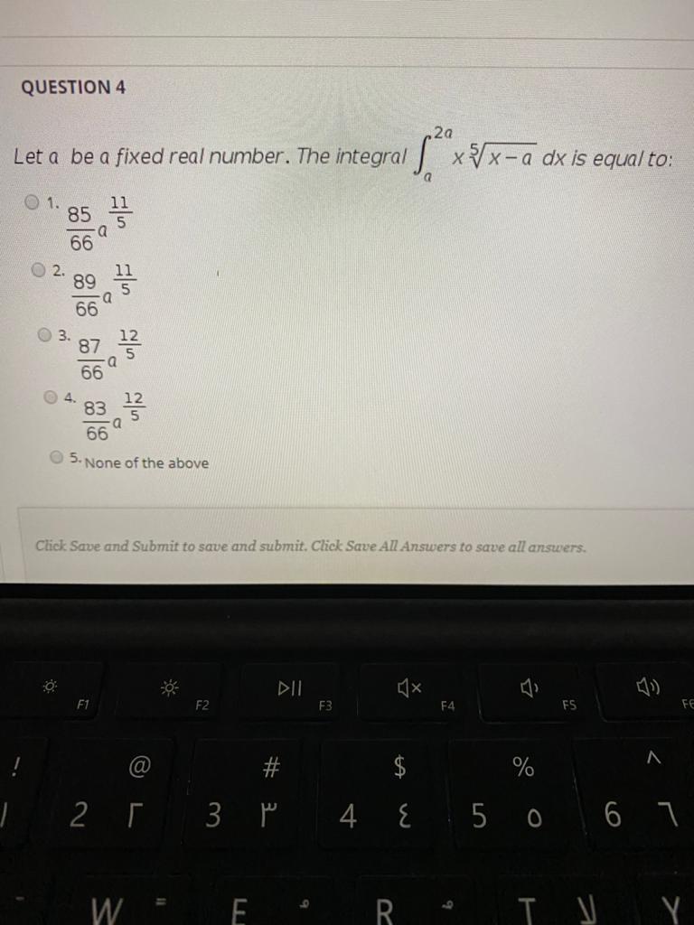 Solved QUESTION 1 Let n be a positive integer. The integral | Chegg.com