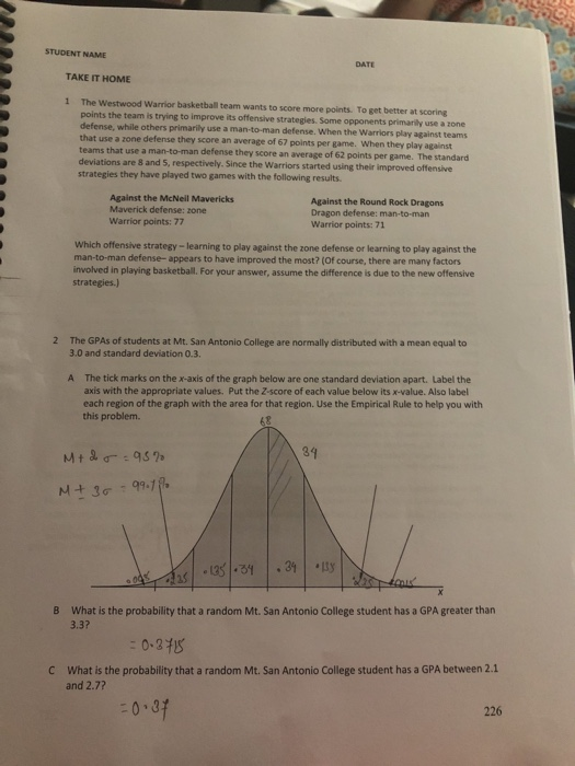 Solved I am very lost. Are my answers correct? Could I get | Chegg.com