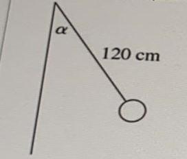 Solved a 20g bead is attached to a light 120cm long string | Chegg.com