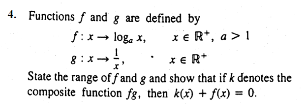 Solved 4. Functions f and g are defined by | Chegg.com