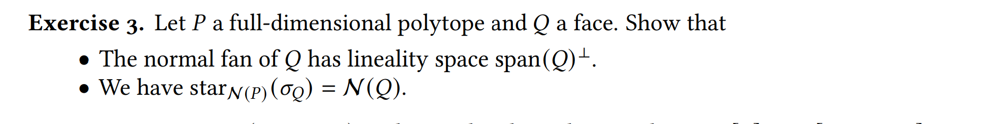 Solved Lineality space here means the smallest vector | Chegg.com