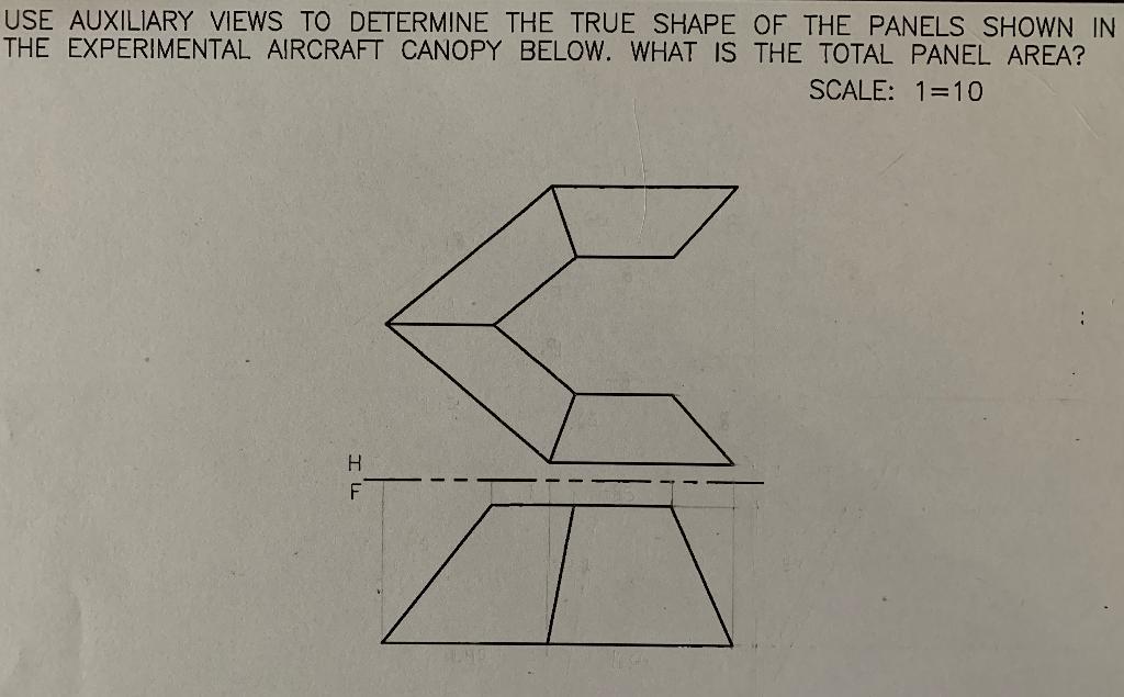 Solved Use auxiliary views to determine the true shape of | Chegg.com