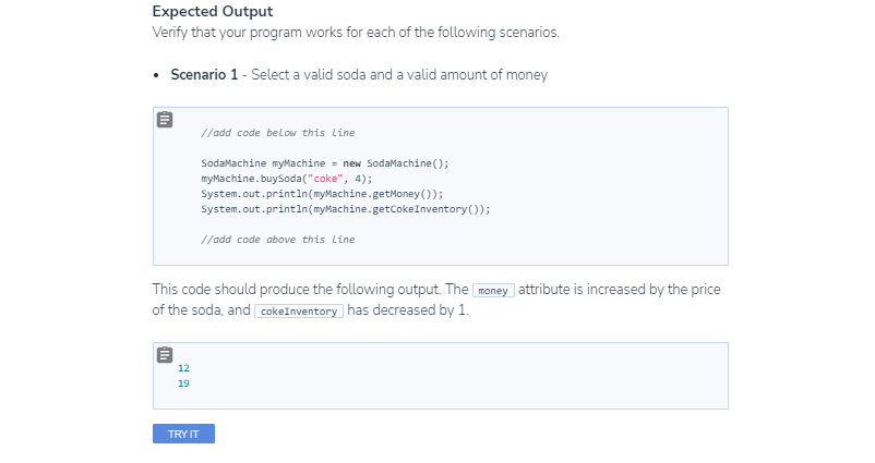 Solved Encapsulation Exercise 5 Exercise 5 Create the class | Chegg.com