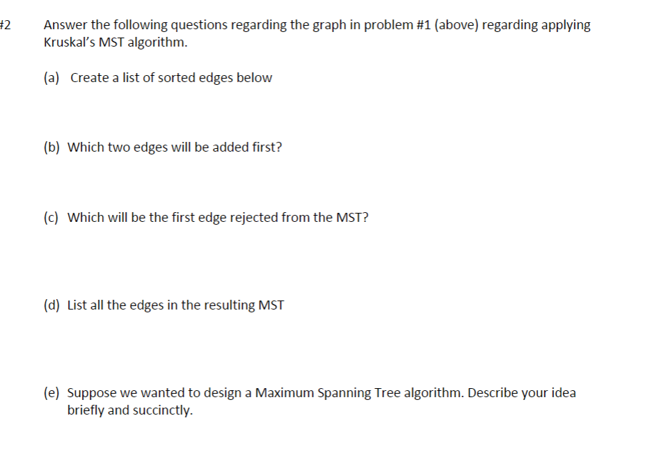 Solved Answer the following questions regarding the graph in | Chegg.com
