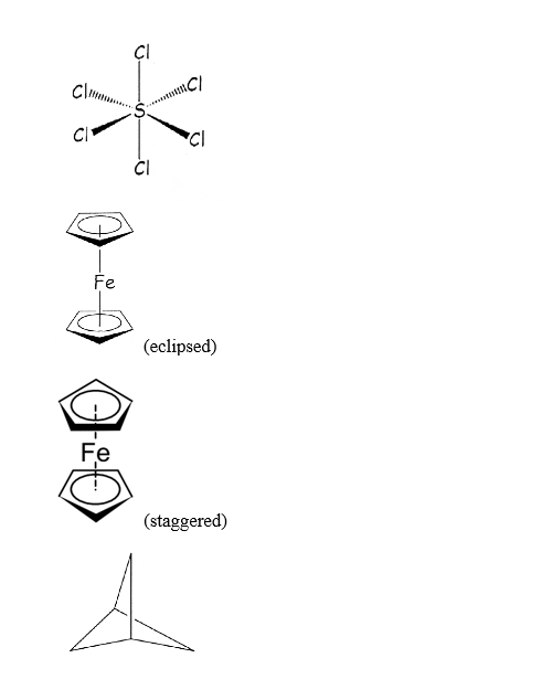 Solved For each of the following, write all symmetry | Chegg.com