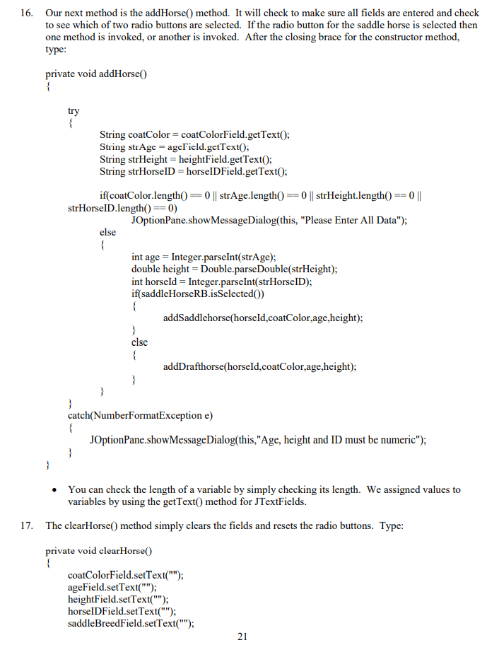 Solved CIT 249: Java II Chapter 17 Lab 3 We will create text | Chegg.com