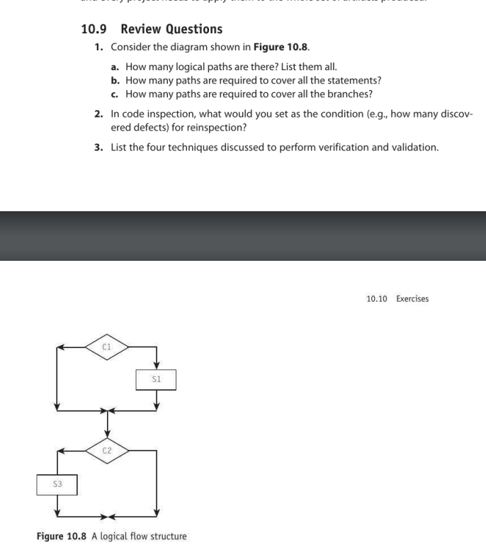 Solved 10.9 Review Questions 1. Consider the diagram shown | Chegg.com