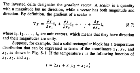 ay in ax , The inverted delta designates the gradient | Chegg.com