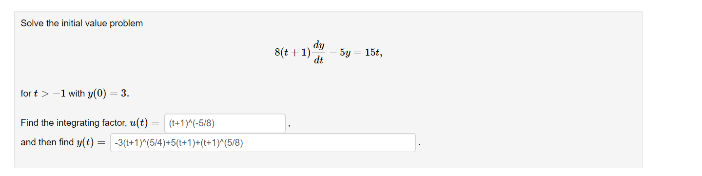 Solved Find the general solution, y(t), which solves the | Chegg.com