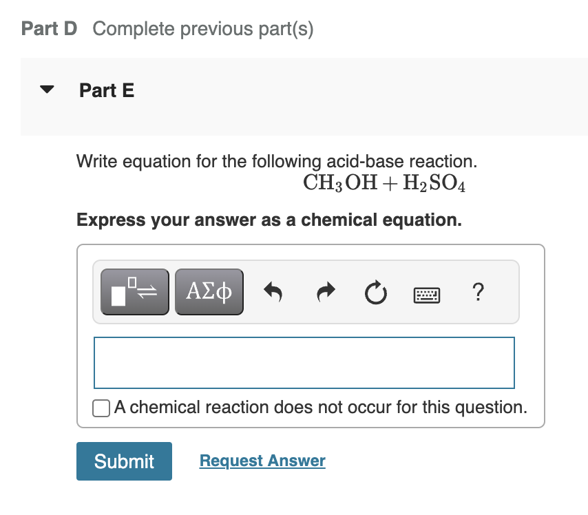 Solved Write equations for the following acid-basereactions. | Chegg.com