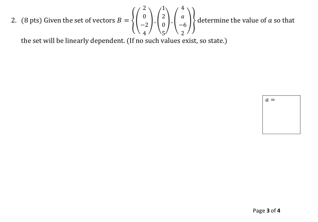 Solved 1. (8pts each) For the following linear systems(a-c): | Chegg.com