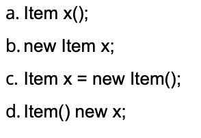 Solved Help with syntax. You have been given a class called | Chegg.com