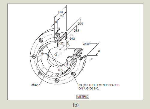 Solved please do that on solidworks and take a full | Chegg.com