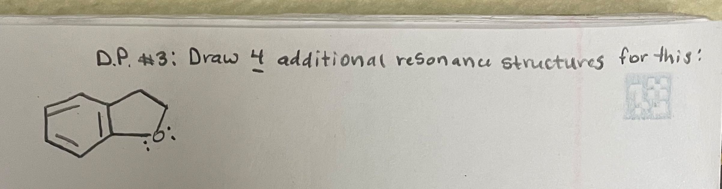 Solved Draw 4 ﻿additional resonance structures for this: | Chegg.com