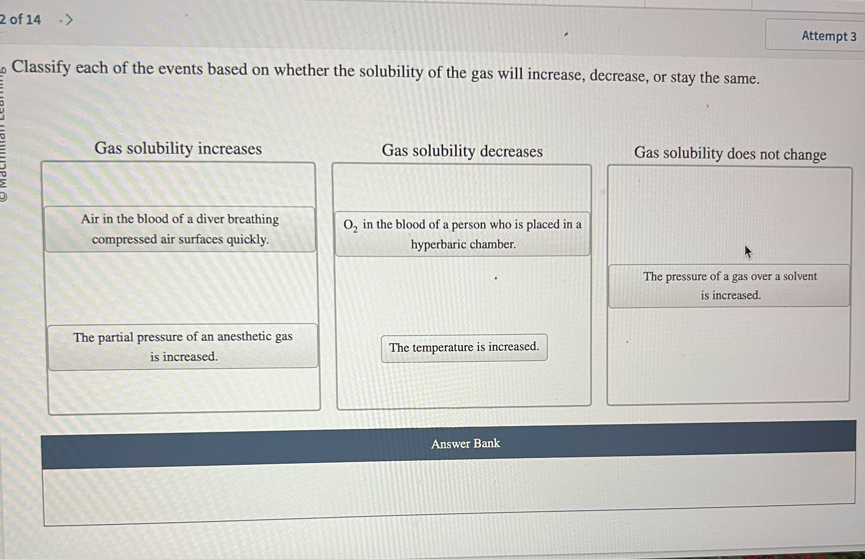 Solved Classify each of the events based on whether the | Chegg.com