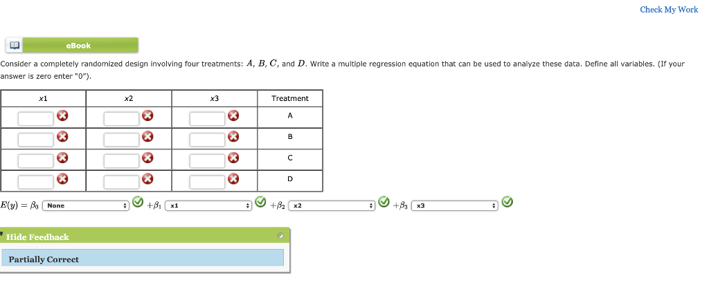 Consider a completely randomized design involving | Chegg.com