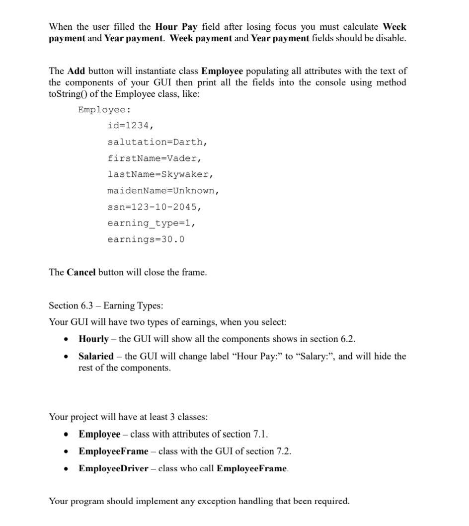Assignment #7 Objectives: To write a program that | Chegg.com