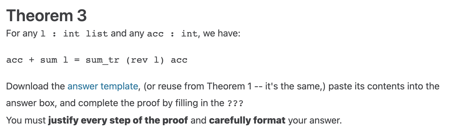 Solved Please help me with this Ocaml induction proof | Chegg.com