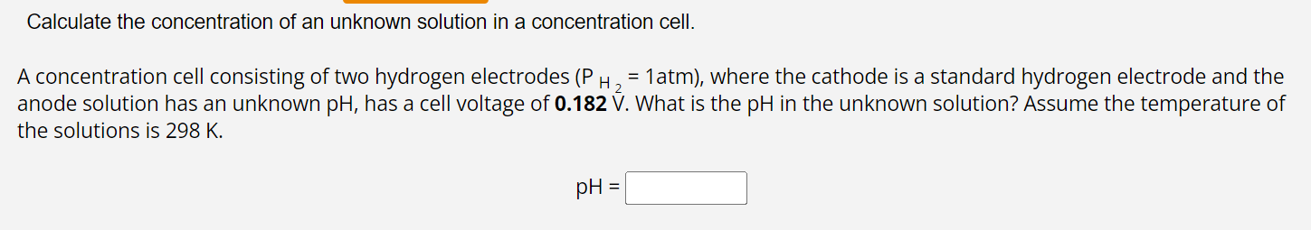 Solved Calculate the concentration of an unknown solution in | Chegg.com