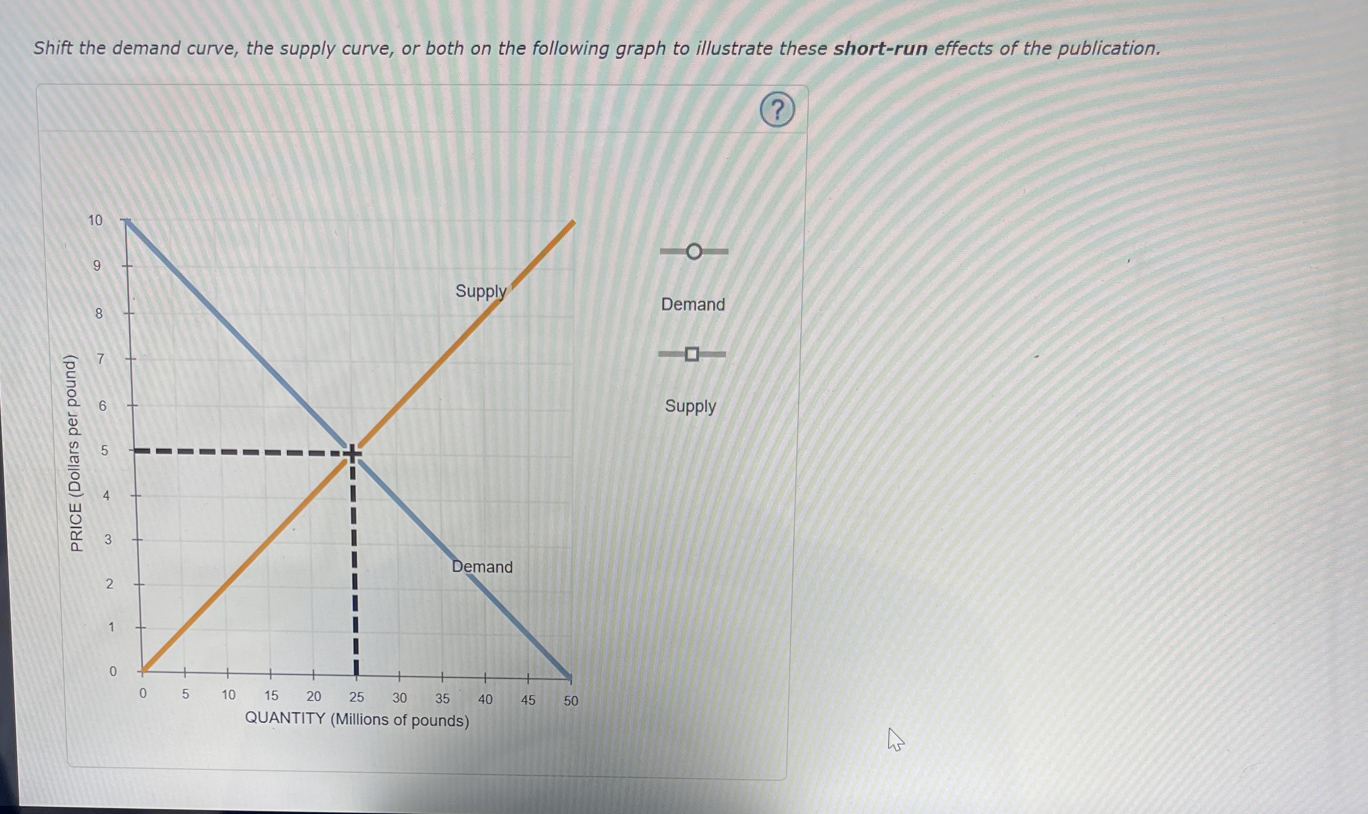 Solved 8. Short-run and long-run effects of a shift in | Chegg.com