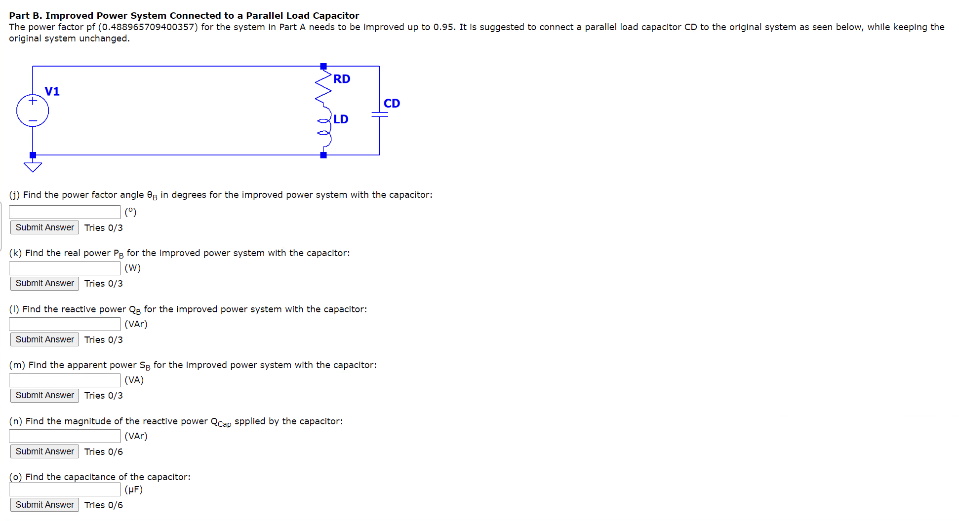 Solved In a single-phase power system as shown below, the | Chegg.com