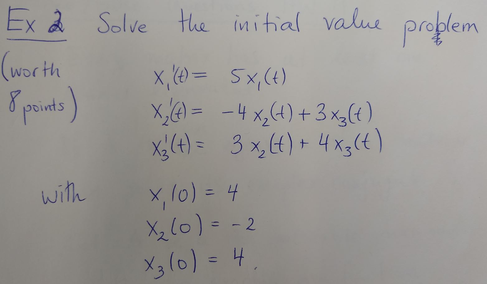 Solved It's a LINEAR ALGEBRA question. Solve it using Linear | Chegg.com