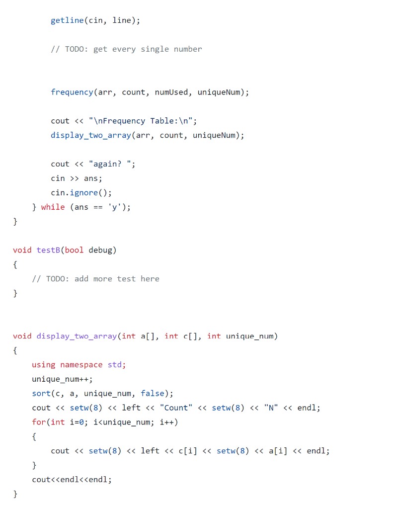 Please use C++ to do the following. You let the user | Chegg.com