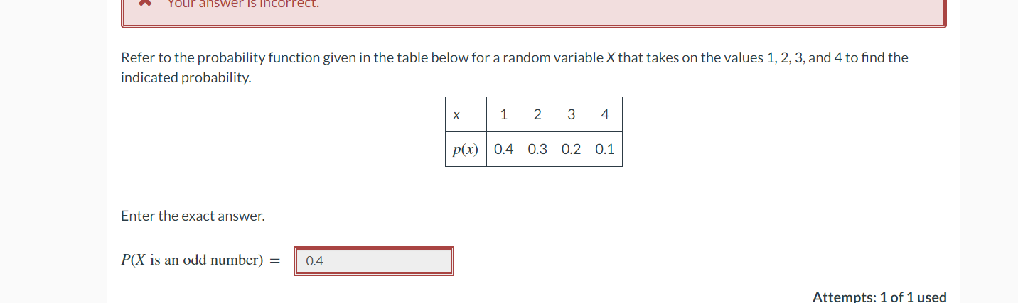 Solved Fill in the missing probability in the table below to | Chegg.com