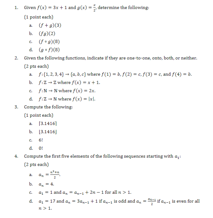 Solved Please provide answers and work for the outlined | Chegg.com