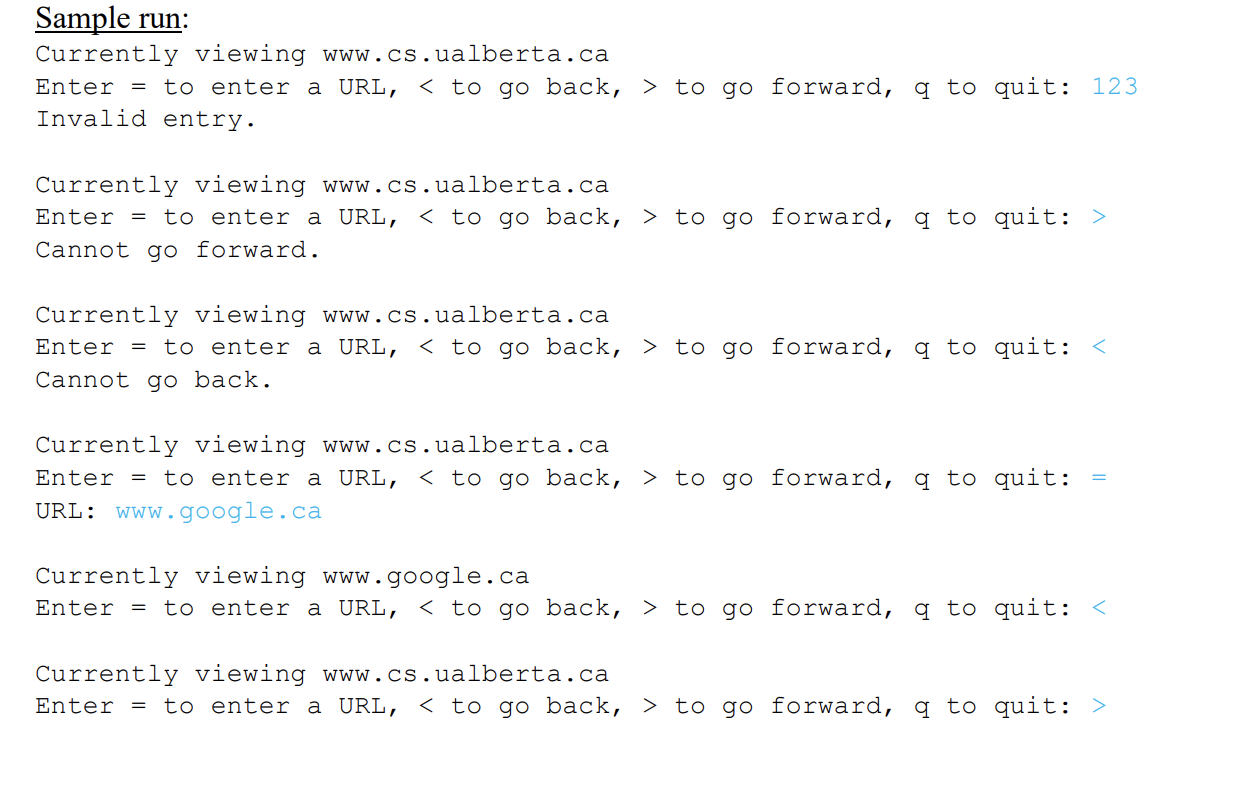 Solved Lab 5 Lab 5 - Web Browser_StackExceptions.pdf | Chegg.com