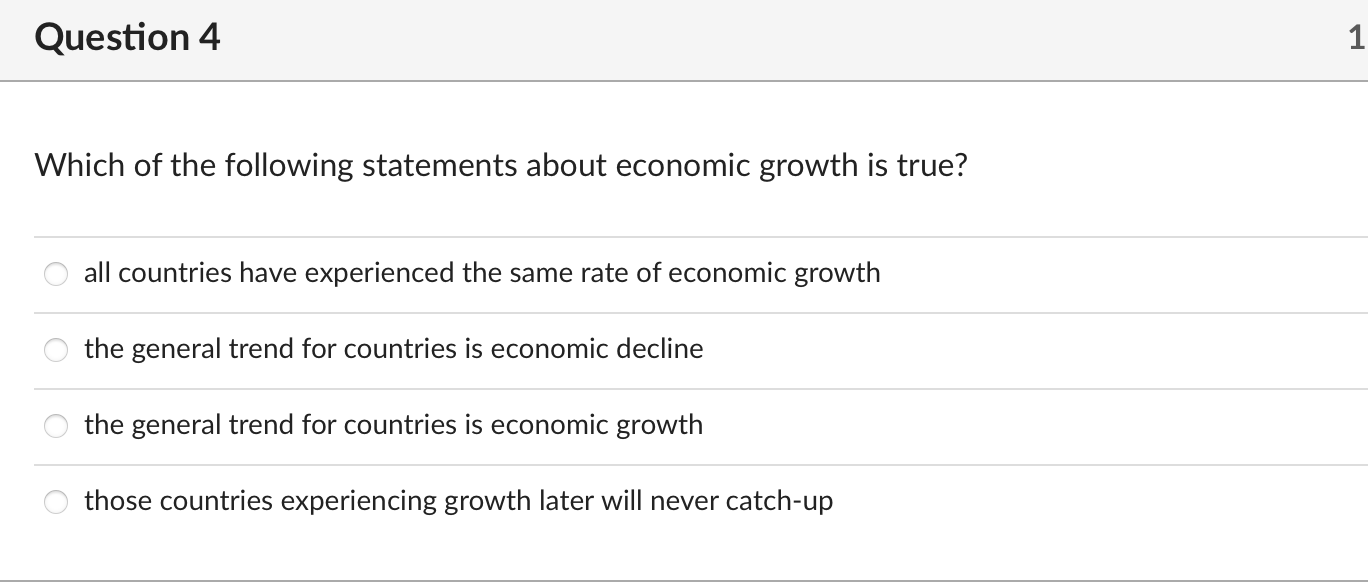 Solved Question 5 1 pt The measure of the market value of | Chegg.com