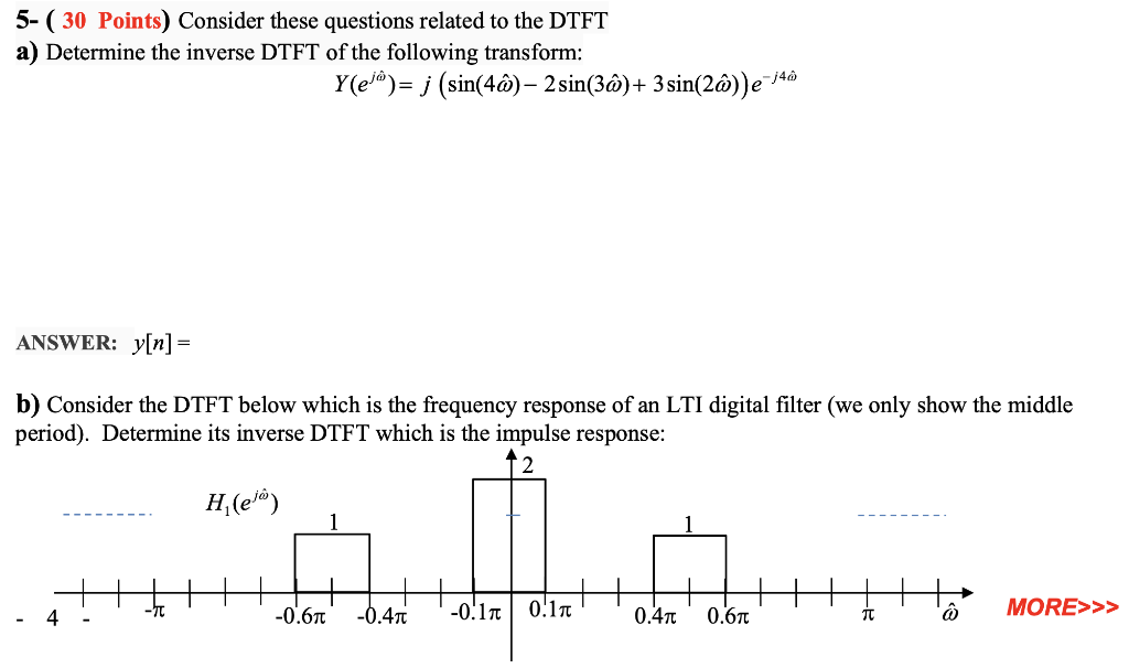 Solved 5 30 Points Consider These Questions Related To