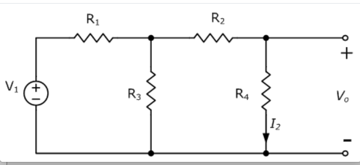 Solved Use mesh analysis to find I2 and Vo in the circuit | Chegg.com