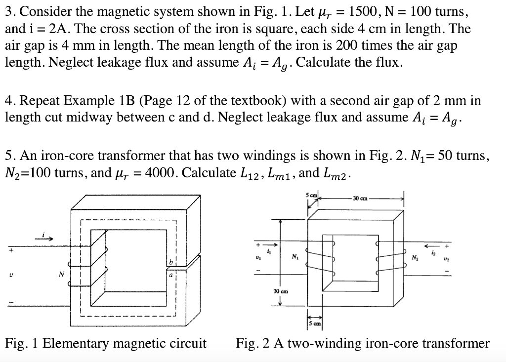 Solved 3. Consider the magnetic system shown in Fig. 1. Let | Chegg.com Solved 3. Consider the magnetic system shown in Fig. 1. Let | Chegg.com