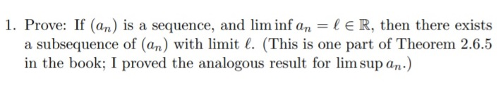 Solved This is Real Analysis mathematics. Please write your | Chegg.com