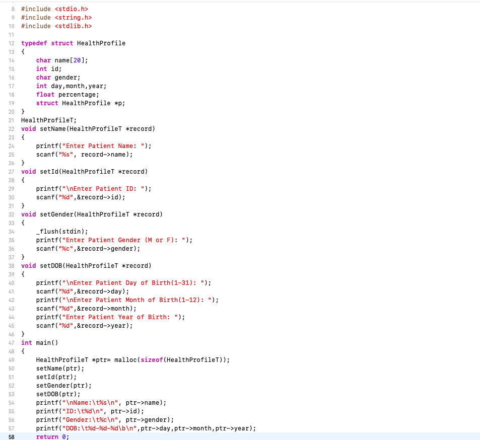 Solved Can Someone Please Help Me With My C Code Every Time 